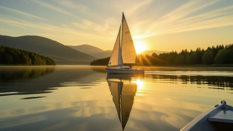 Sailing at Fern Ridge Reservoir – Fern Ridge Reservoir